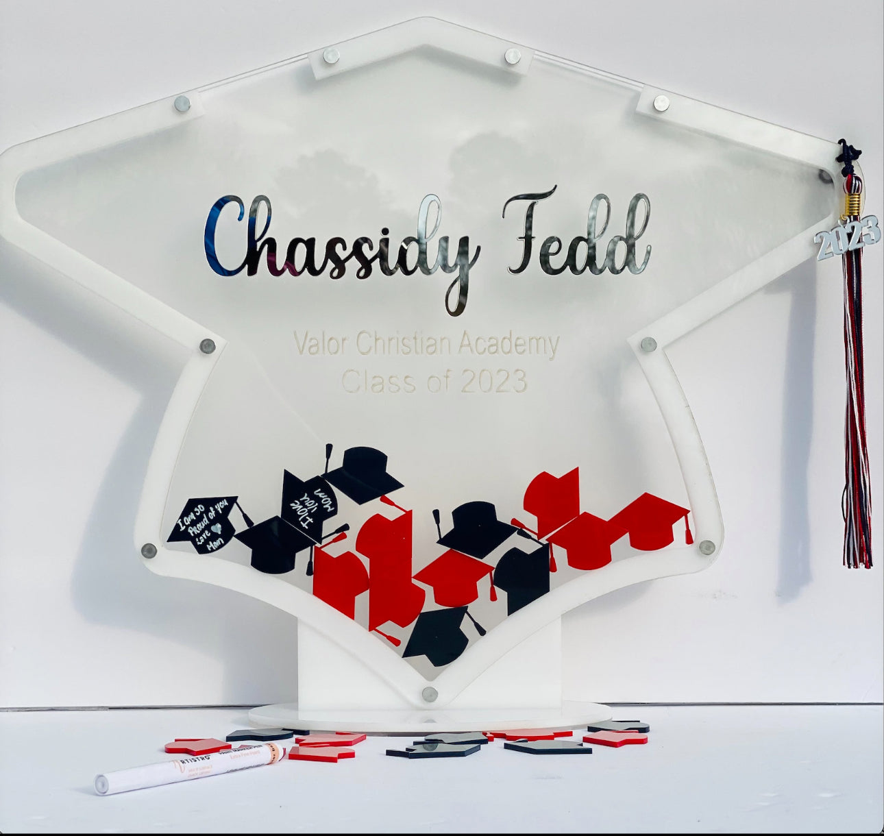 Graduation Hat Signable Guestbook – N'Pressed Collections